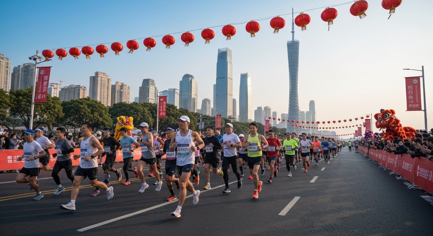 Guangzhou Marathon 21 décembre 2025