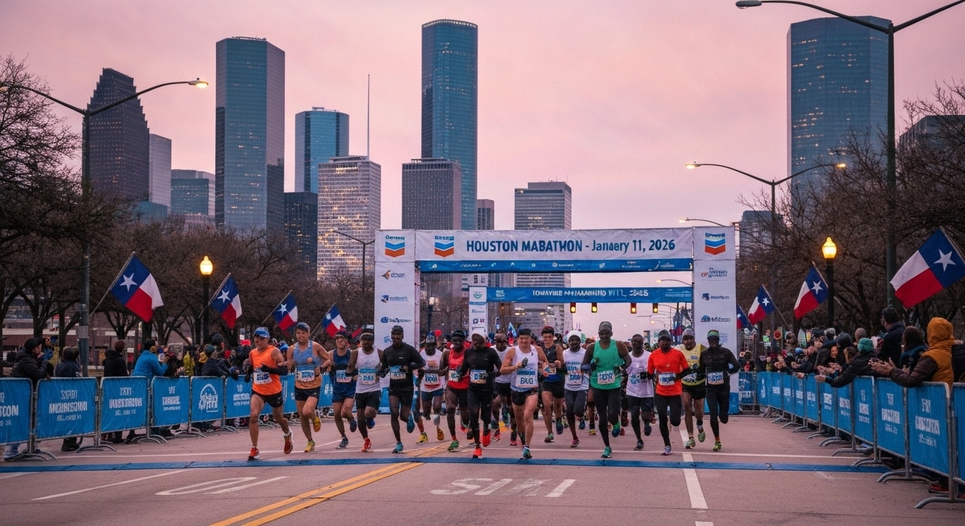 Marathon de Houston 2026 : infos et conseils